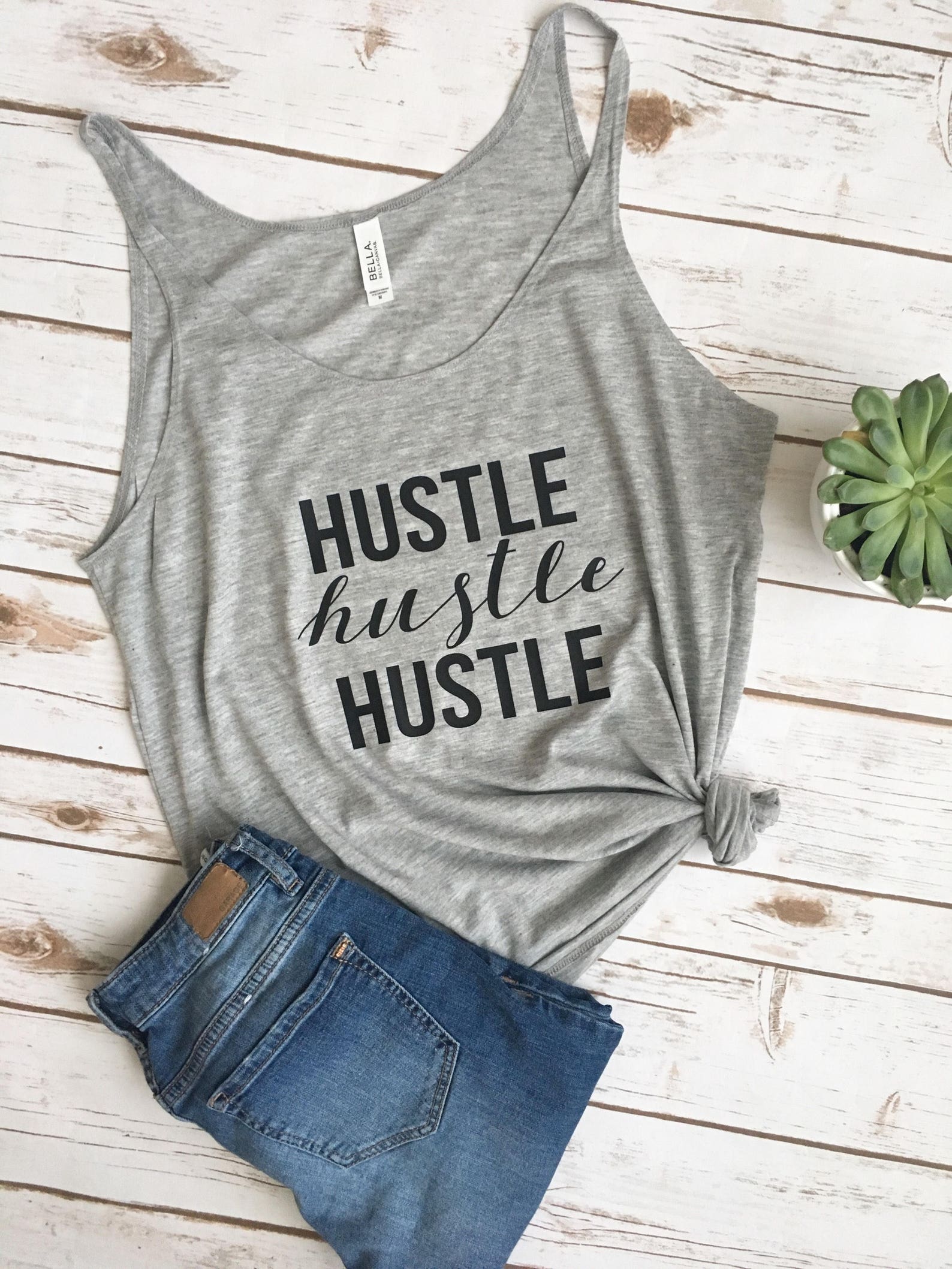 Hustle Tank Hustle Muscle Shirt Muscle Shirt Muscle Tee - Etsy