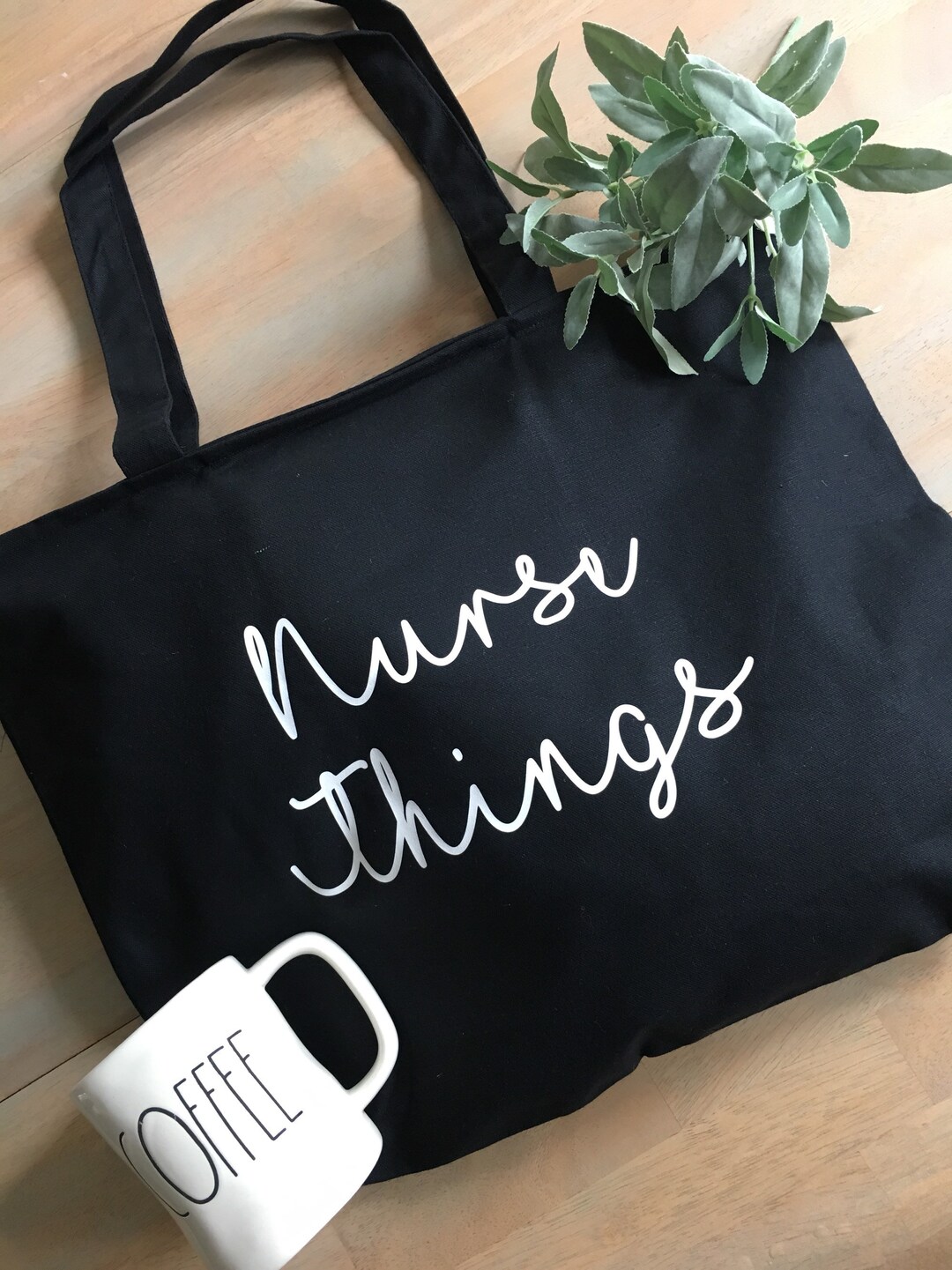 Nurse Things Tote Bag - Nurse Bag - Nusre Life - Gift for Nurse - Nurse ...