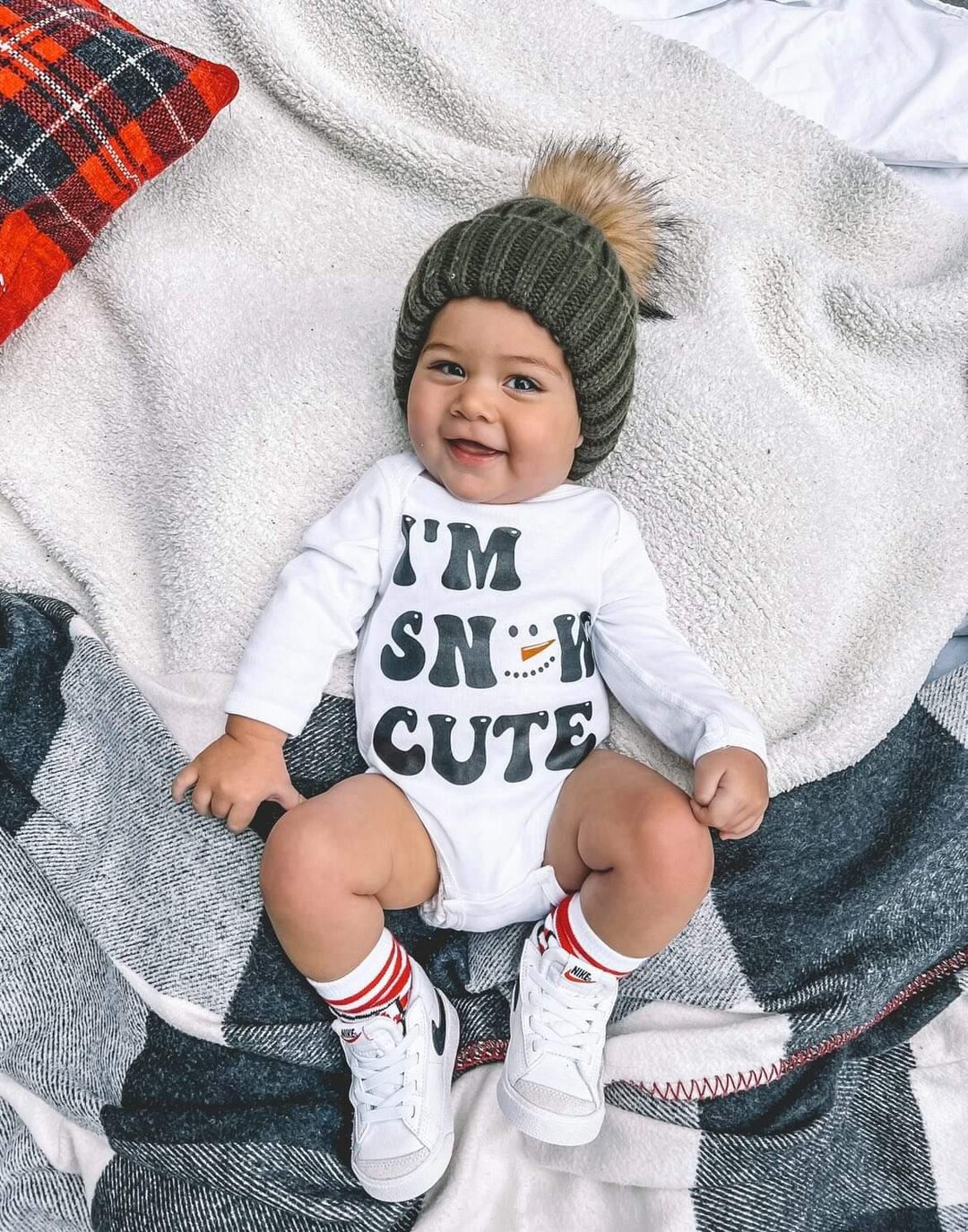 I'm Snow Cute Top - I'm Snow Cute Shirt - Snowman Shirt - Christmas ...