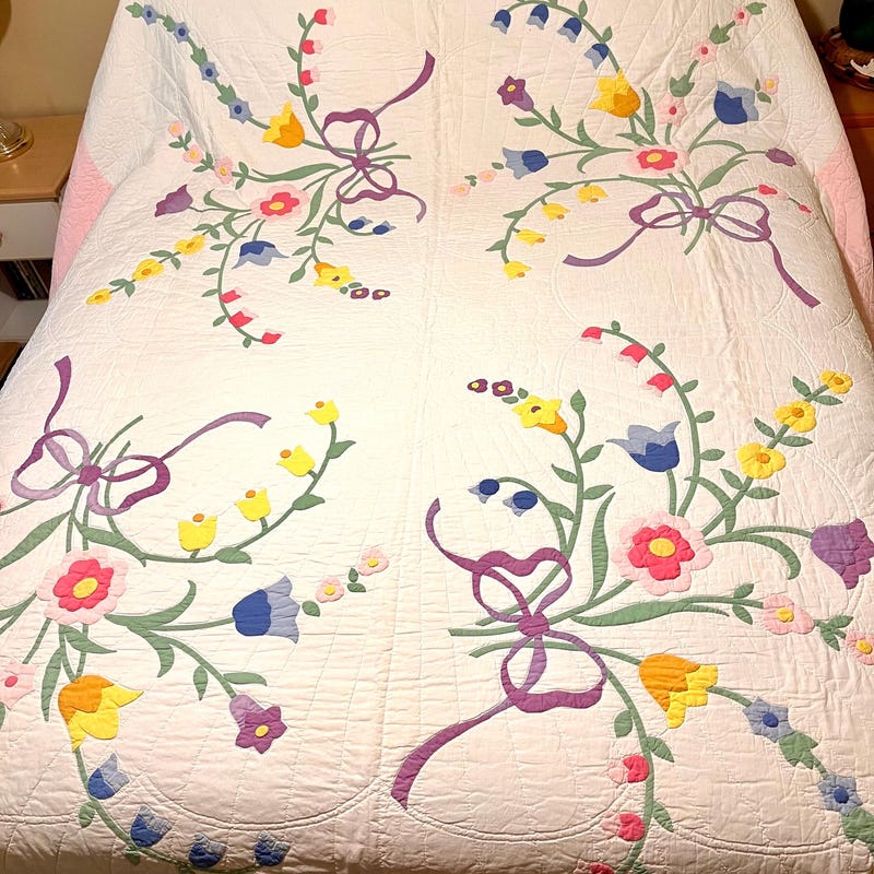 Romantic Quilt - Etsy