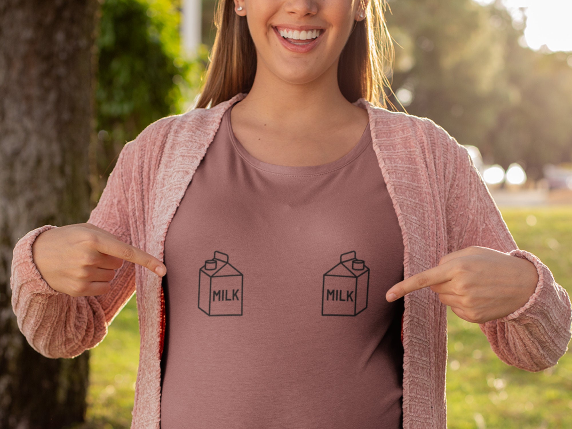 Milk Short Sleeve Tee, Breastfeeding Short Sleeve, Pumping Shirt, New ...