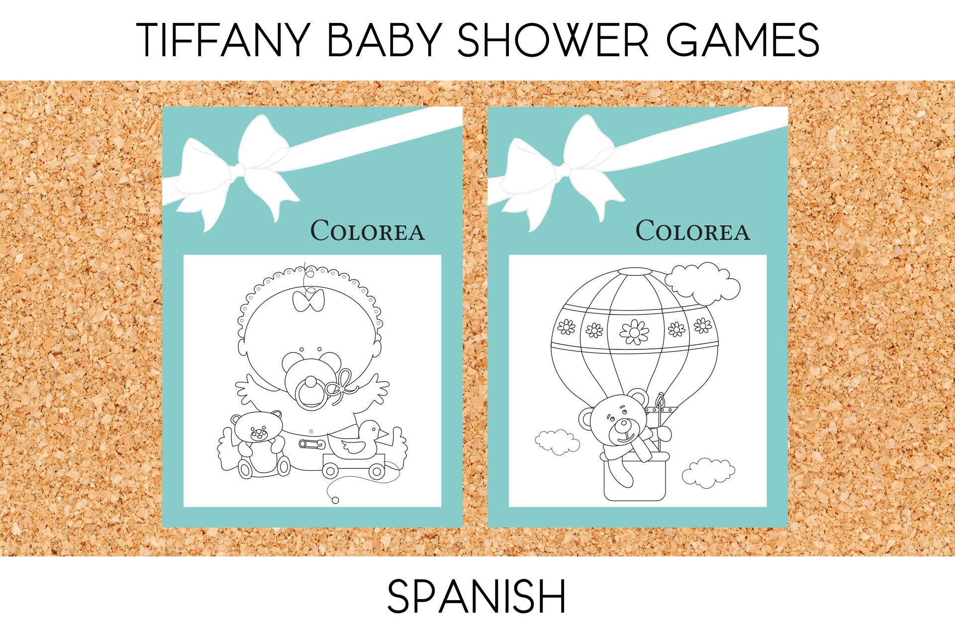 Tiffany Breakfast at Tiffany Party Games for Baby Shower | Etsy