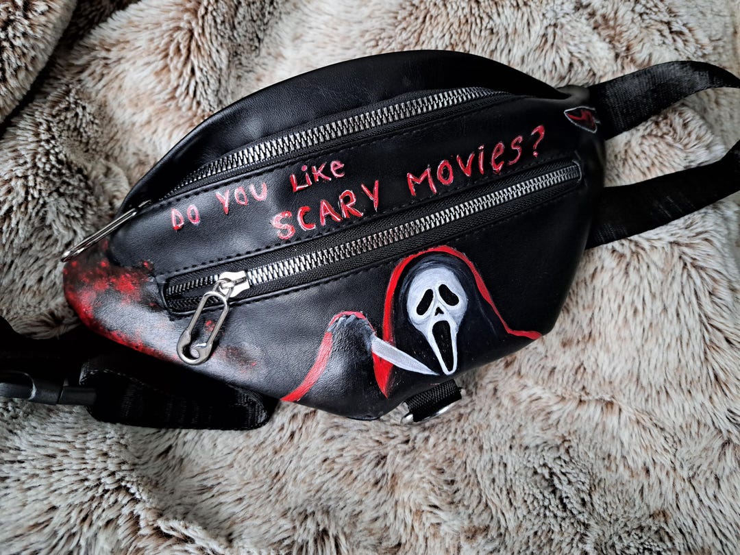 Ghostface Scream Bag Purse Bumbag Horror Movie Custom Art - Etsy