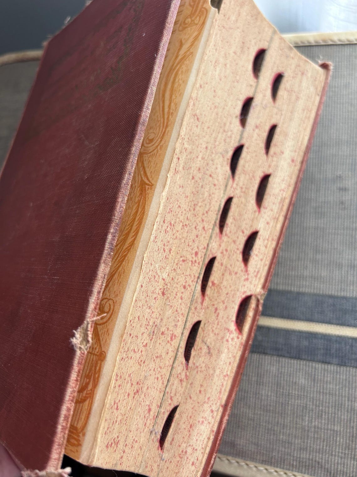Vintage Webster Dictionary 1956 Antique Library Book - Etsy
