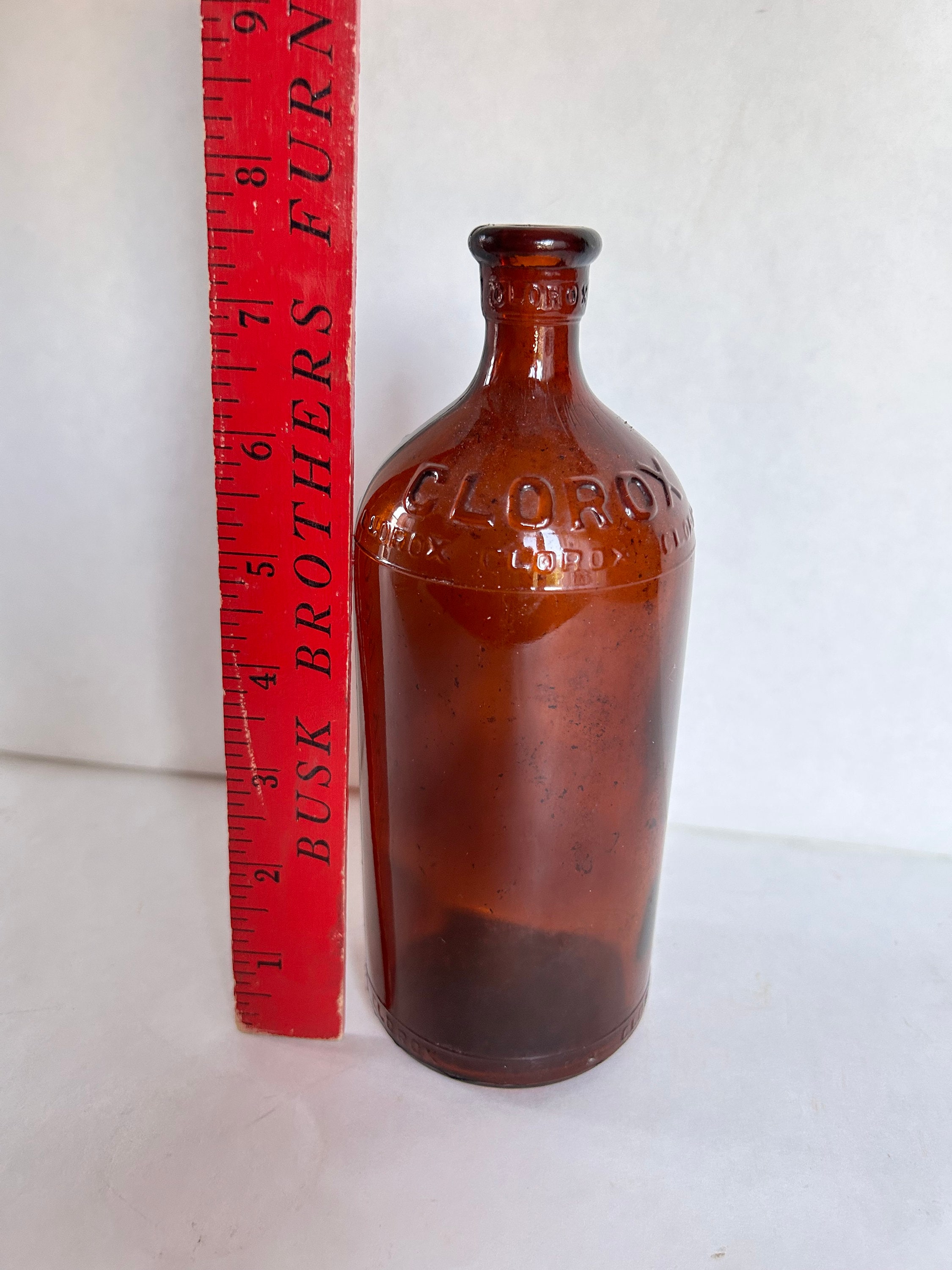 Vintage Empty Clorox Bottle Old Brown Empty Clorox Bottle - Etsy