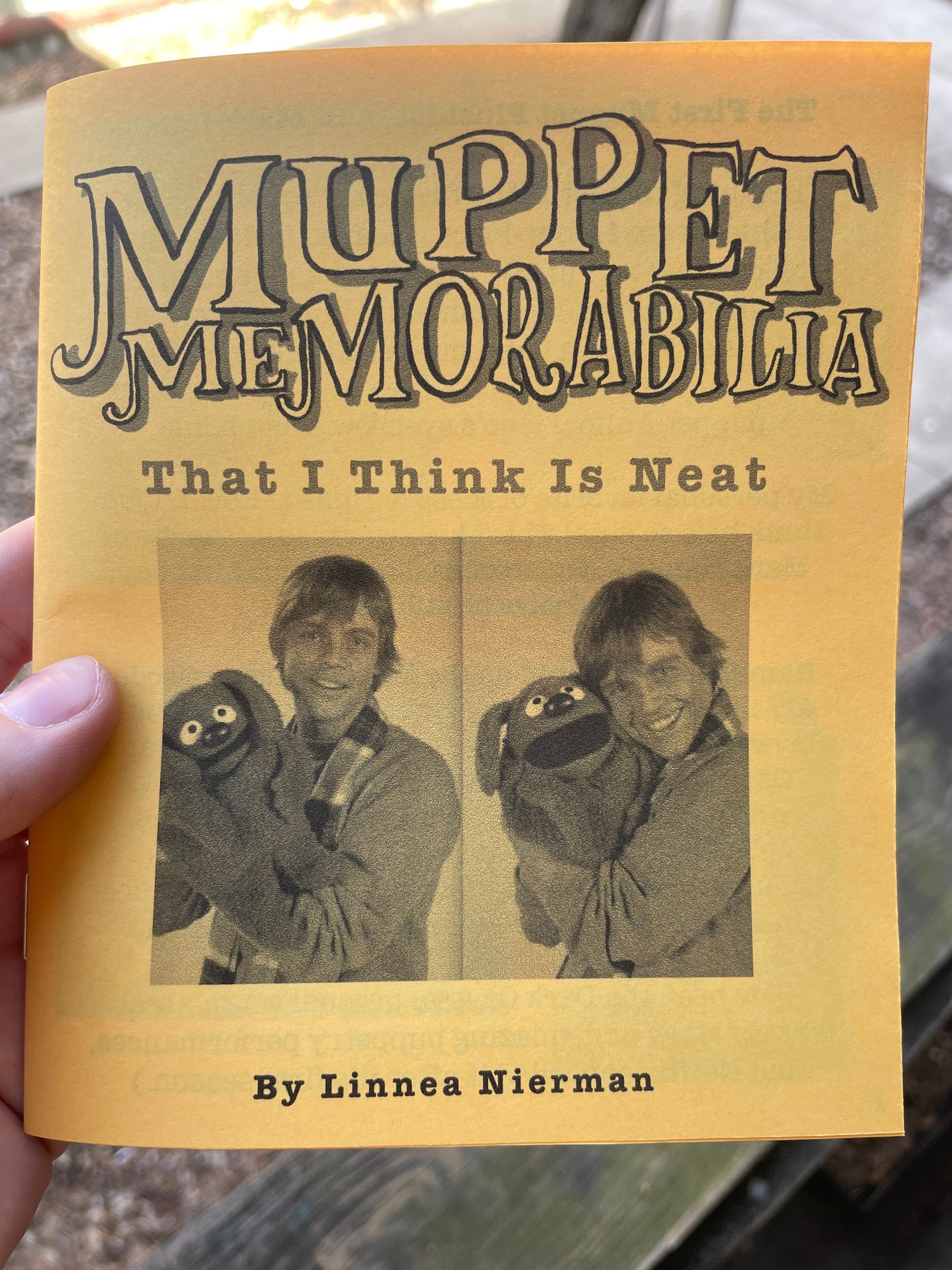 Muppet Memorabilia Zine - Etsy