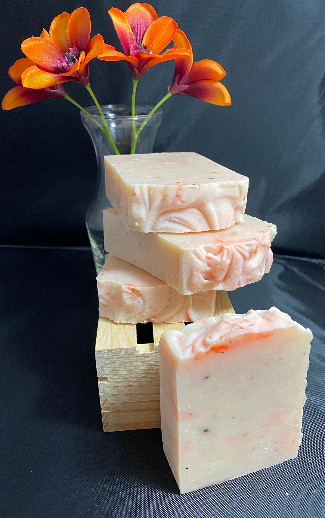 Peach Natural Soap - Etsy