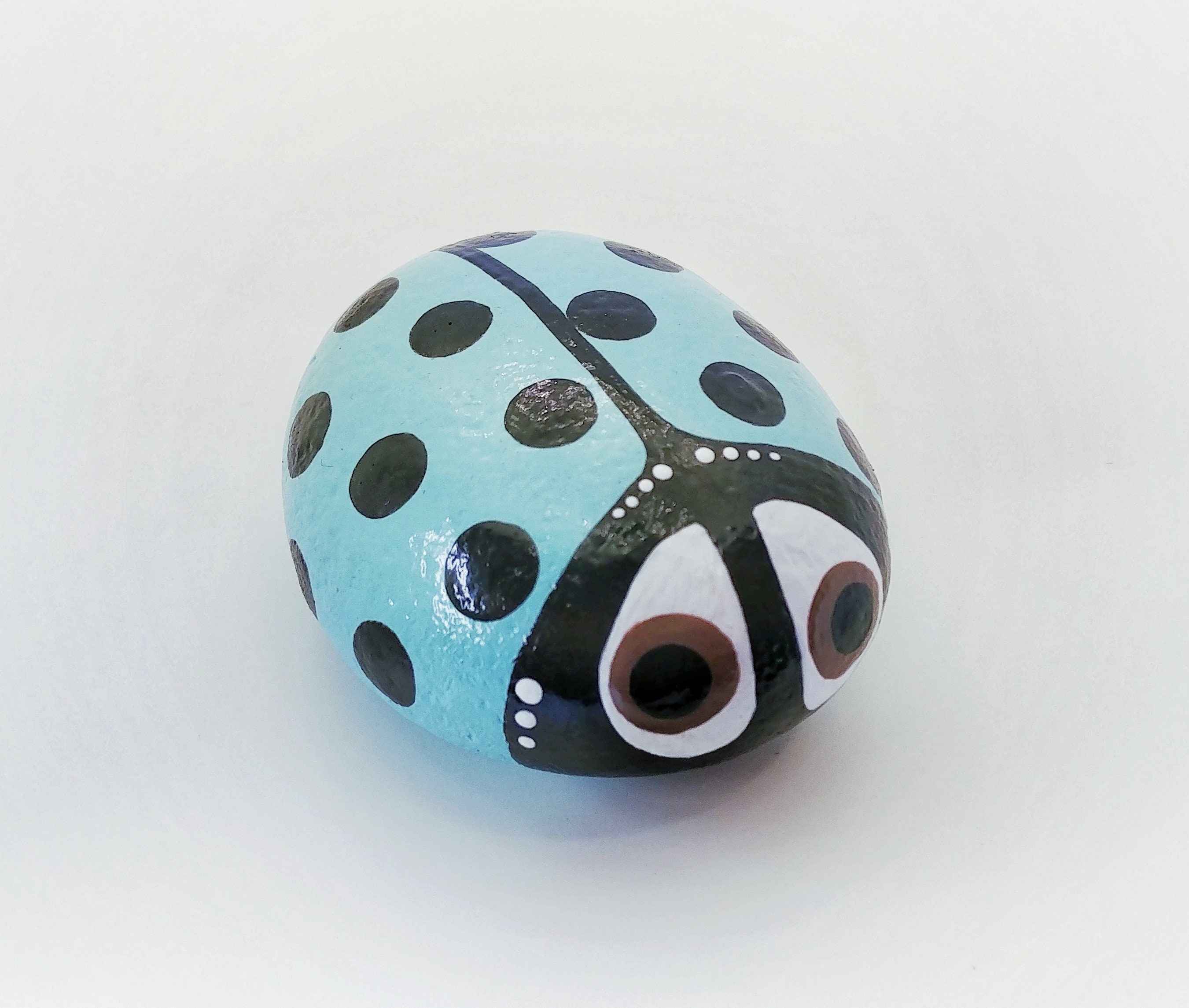 Ladybug Rocks Gift for Gardener Garden Art Hand Painted - Etsy