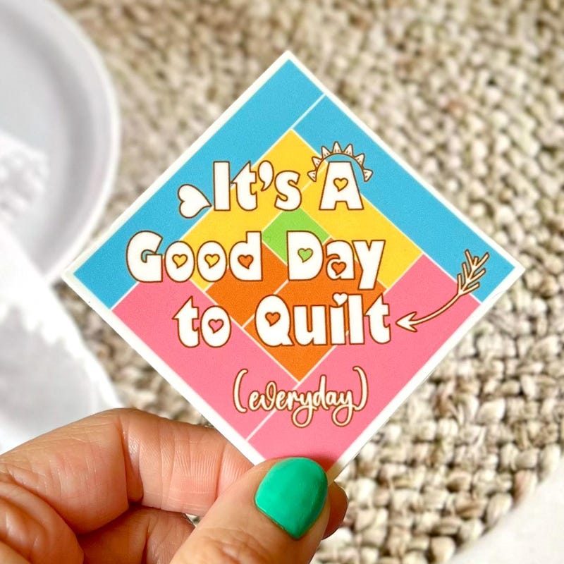 Quilt Stickers - Etsy