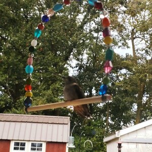 Set of 2 Hummingbird Swings Perches GREAT GIFT See Video - Etsy