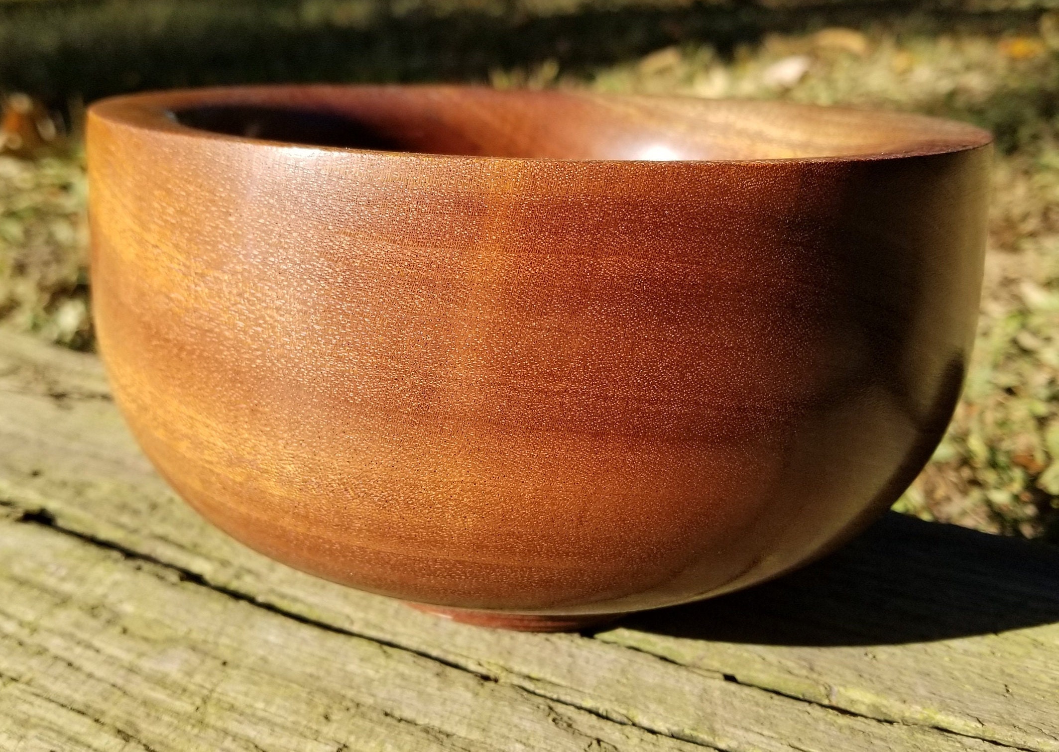 Sapele (african Mahogany) Bowl - Etsy