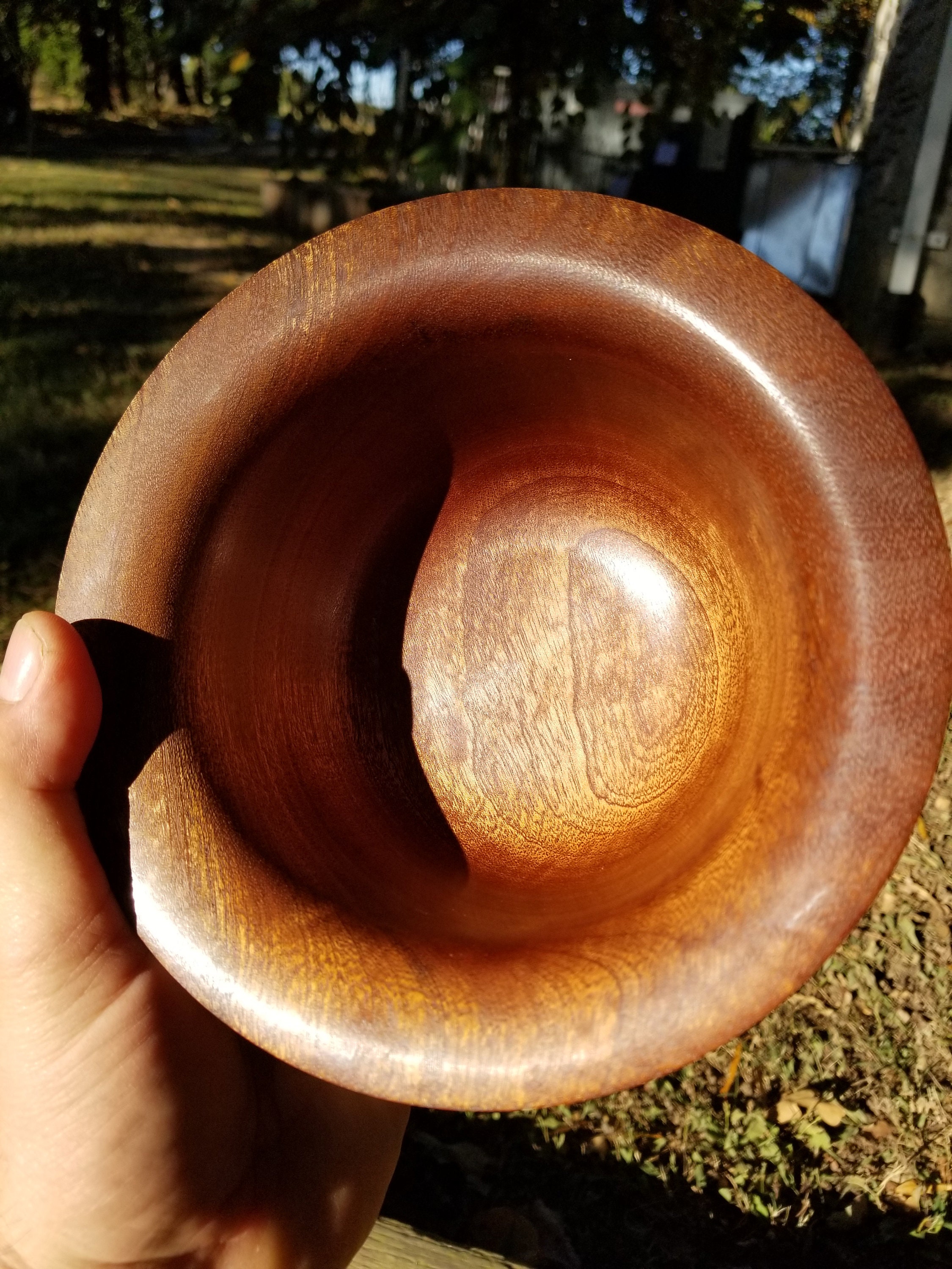 Sapele (african Mahogany) Bowl - Etsy