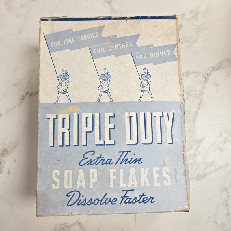 Vintage Soap Box - Etsy