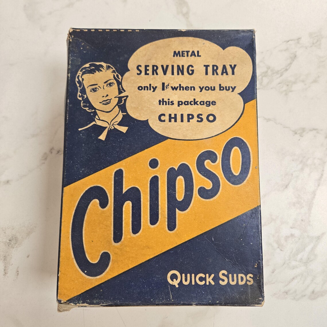 Vintage 1930s Never Opened Chipso Quick Suds in Box - Etsy