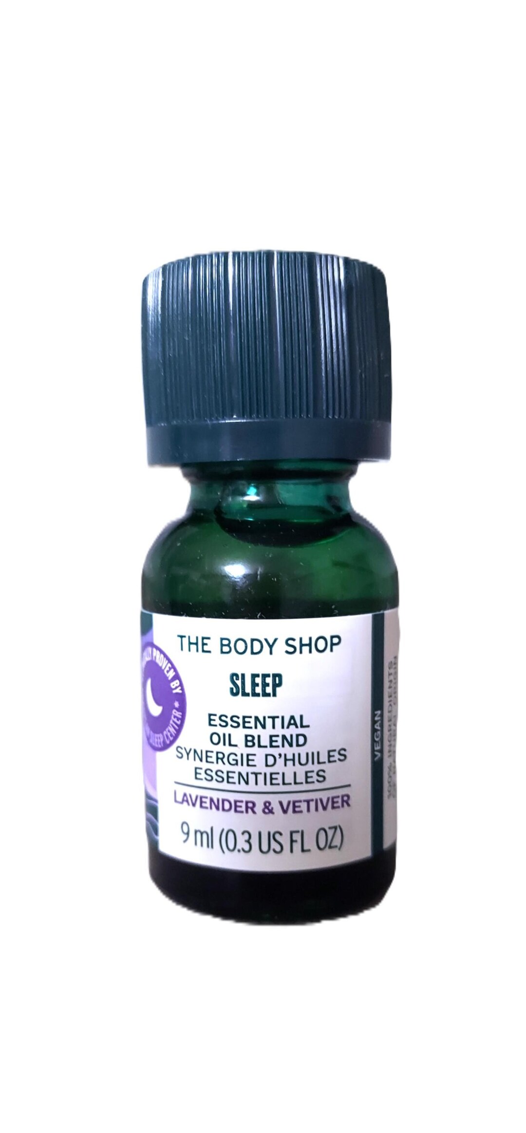 Sleep Lavender Vetiver Essential Oil Blend Body Shop 0.3oz 9ml Uplift ...