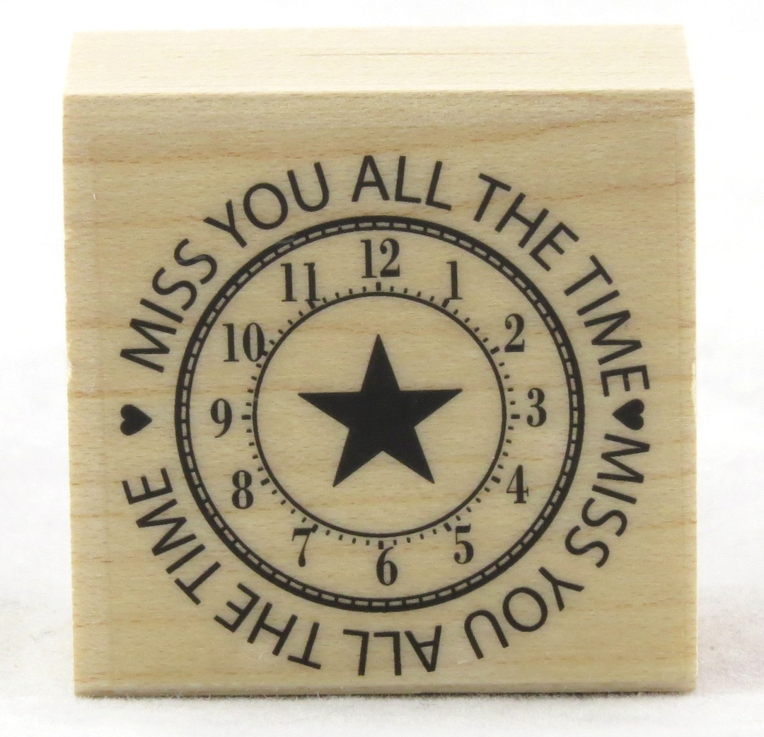 Miss You All The Time Wood Mounted Rubber Stamp Hero Arts Etsy miss-you-all-the-time-wood-mounted-rubber-stamp-hero-arts-etsy