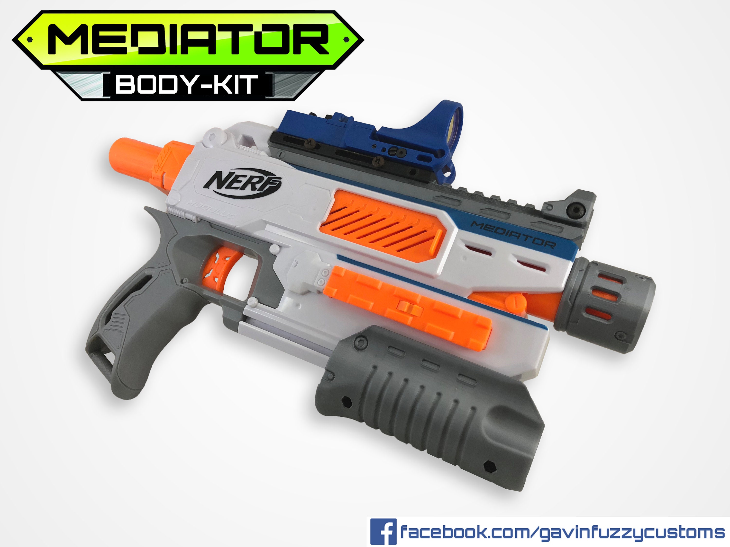 Nerf Mediator Muzzle | Etsy