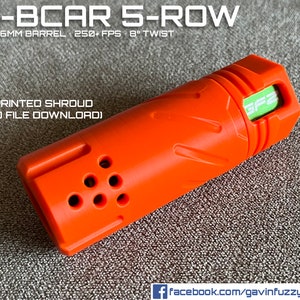Nerf EX-BCAR 5-row Bearing Scar - Etsy