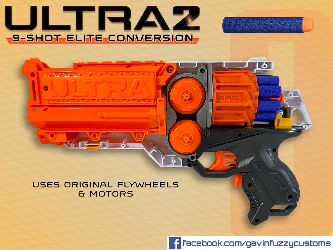 Nerf Ultra 2 9-shot Elite Conversion Kit - Etsy