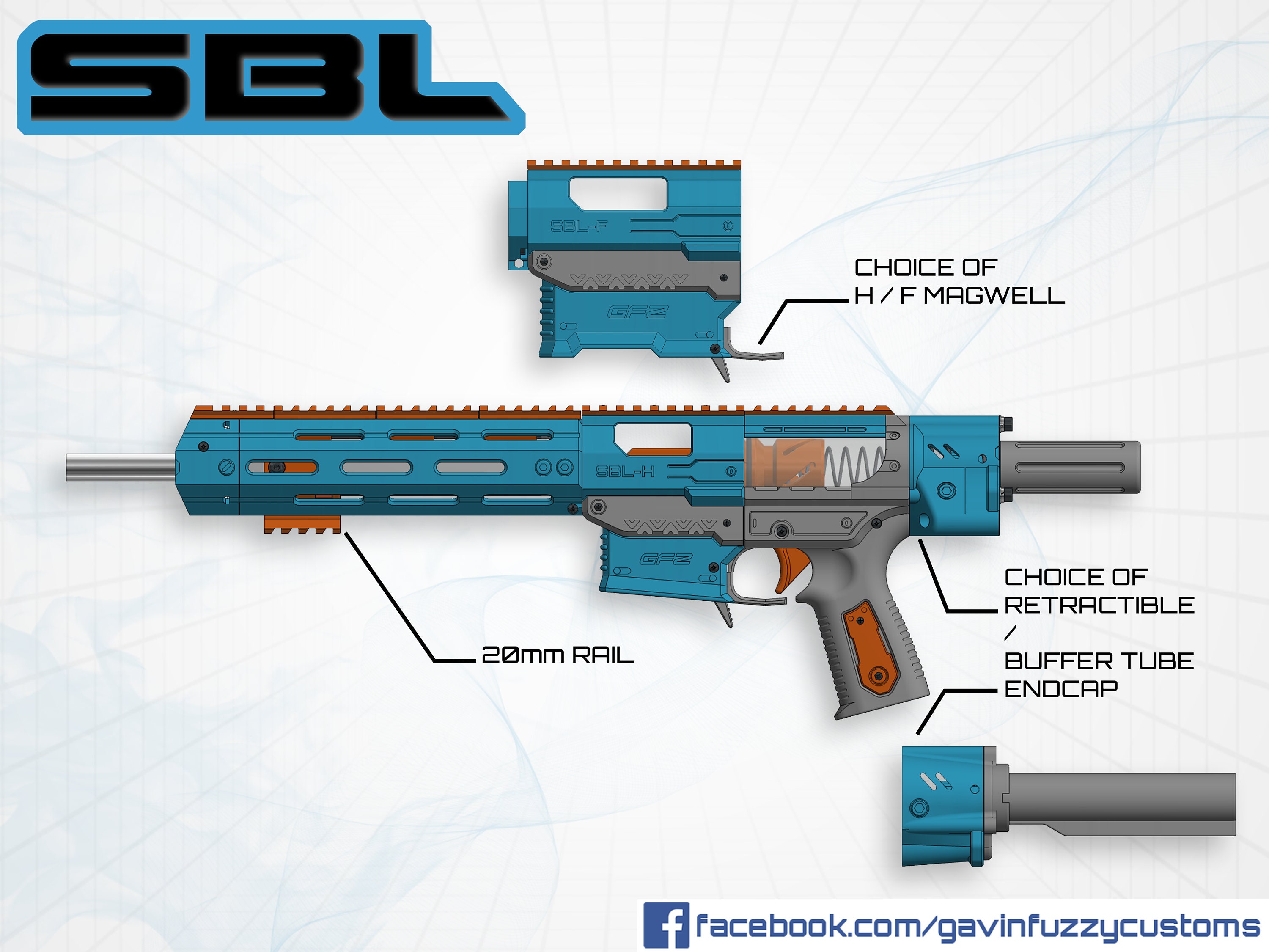 Nerf SBL CORE Blaster Kit | Etsy