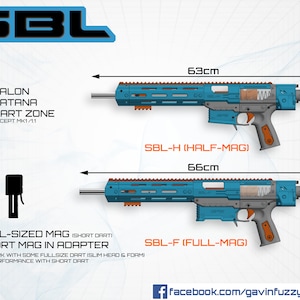 Nerf SBL CORE Blaster Kit - Etsy