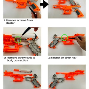 SPAMF Nerf Falconfire Mod Kit - Etsy