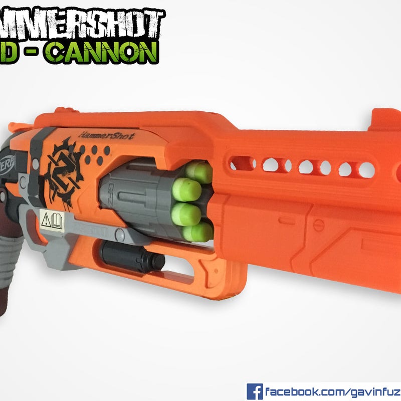 Nerf Revolver - Etsy