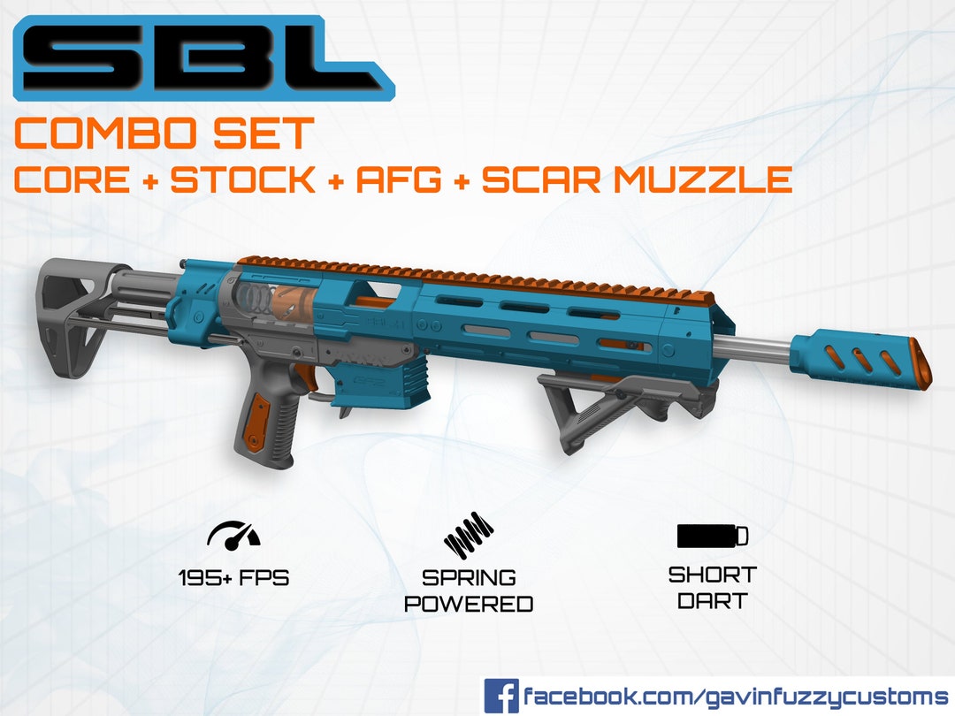 Nerf SBL Blaster COMBO Set - Etsy