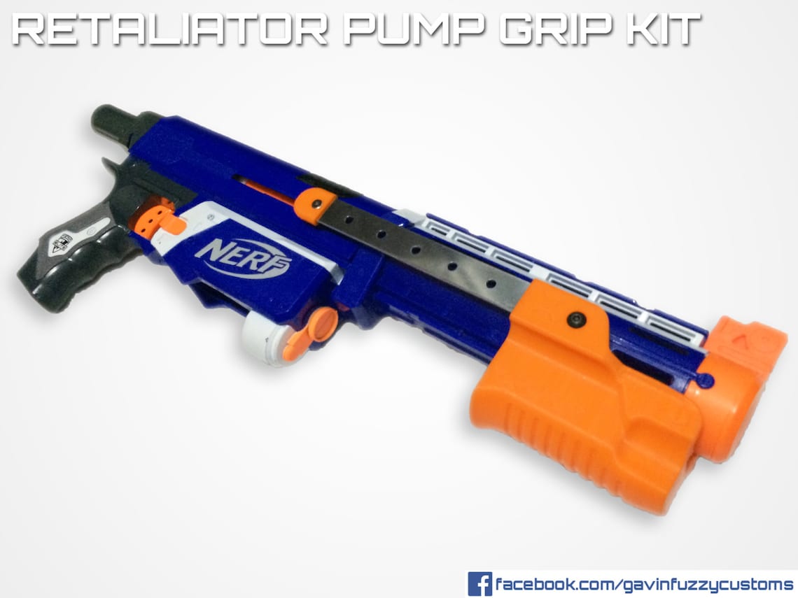 Nerf Retaliator Pump Grip Kit - Etsy