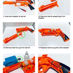Nerf 6-SH 9-shot Snub Kit - Etsy
