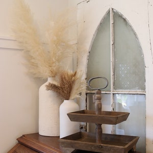 2 Tier Rectangle Tiered Tray Rustic, Cottage, Farmhouse, and Boho Style ...