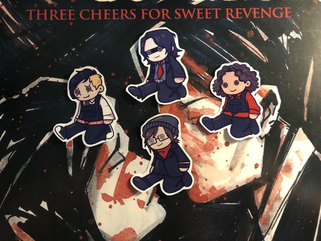 My Chemical Romance MCR Doll Stickers || Original Era Sets (bullets ...