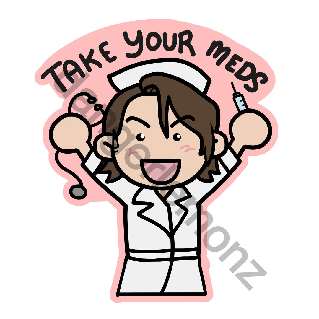 Nurse Gerard Way MCR Tour Sticker/buttons - Etsy