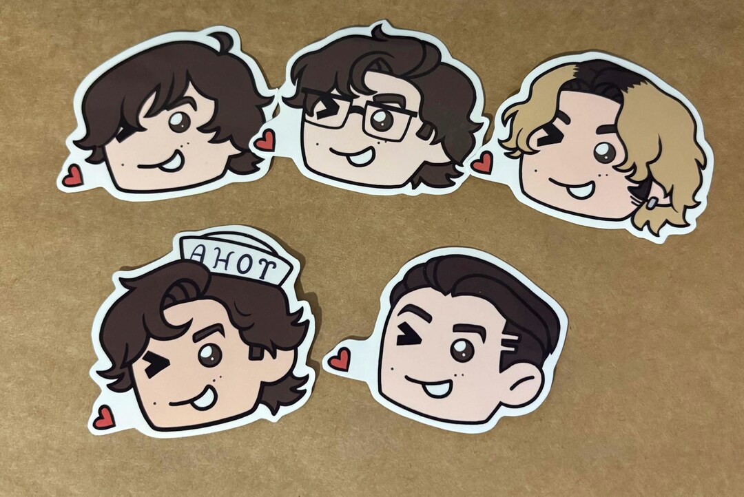 Joe Keery Character Winky Stickers - Etsy