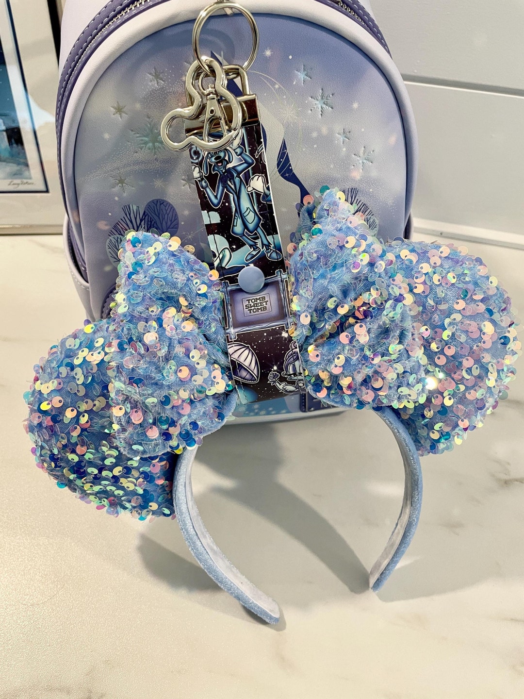 Ear Holder / Mouse Ear Holder / Backpack Ear Holder / Ear Key Fob ...