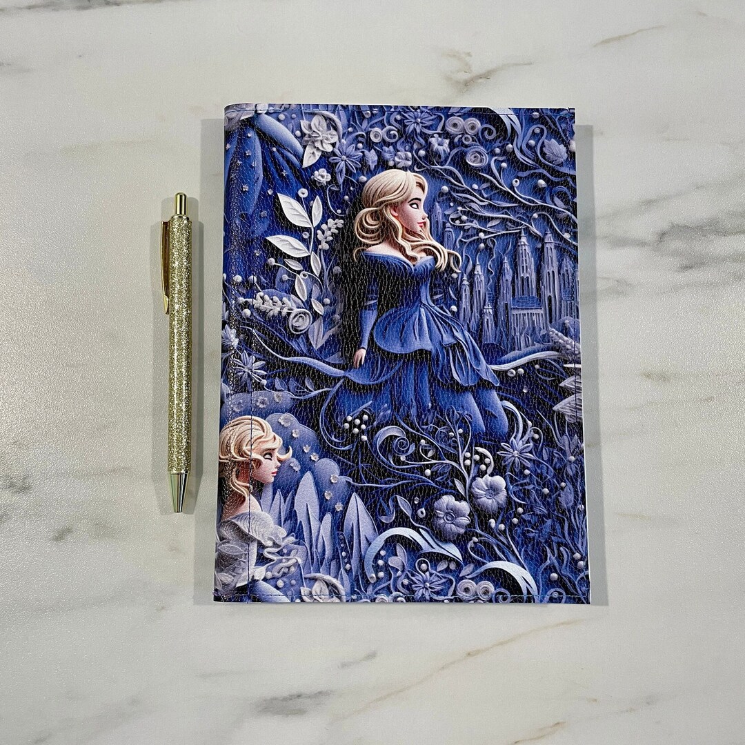 Snow Queen Inspired / Vinyl Notepad Cover / Stationary / Jr Legal ...