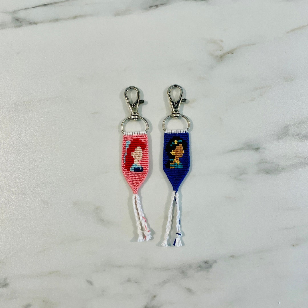 Key Chain Charm | Hand Tied String | Purse Charm | Wallet Charm ...