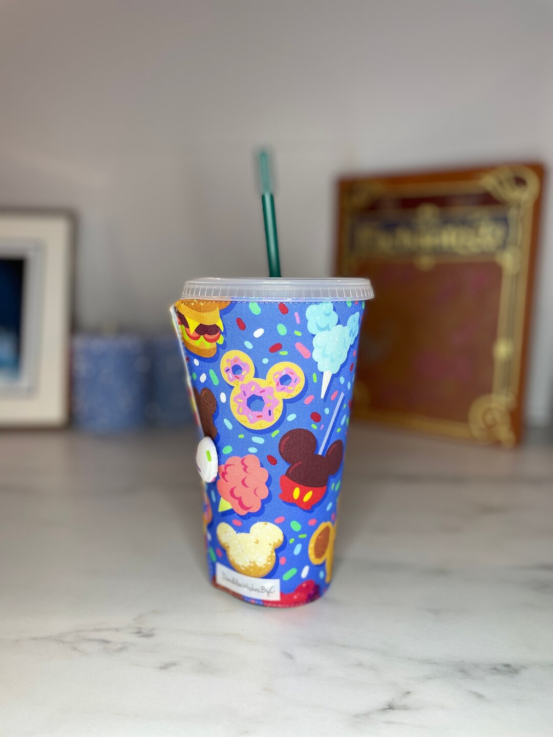 Venti SB Reusable - Handmade Fabric Cup Cozy - Iced Coffee Sleeve ...