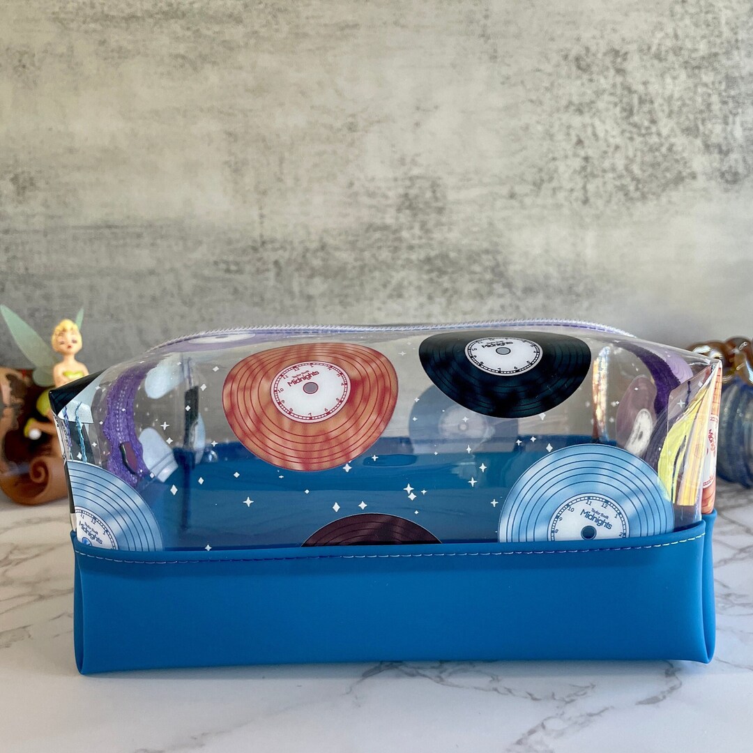 Clear Vinyl Boxy Zipper Bag / Boxy Zipper Bag / Clear Pouch / Jelly ...