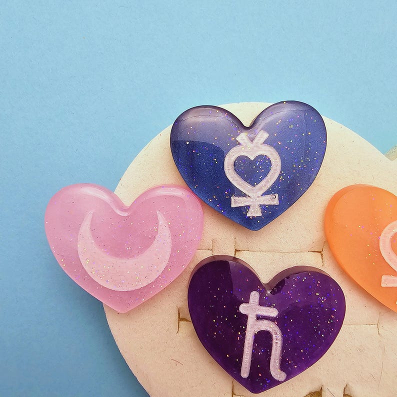 Sailor Scout Pin | Saior Scout Brooch | Planetary Scout | Sailor Moon ...