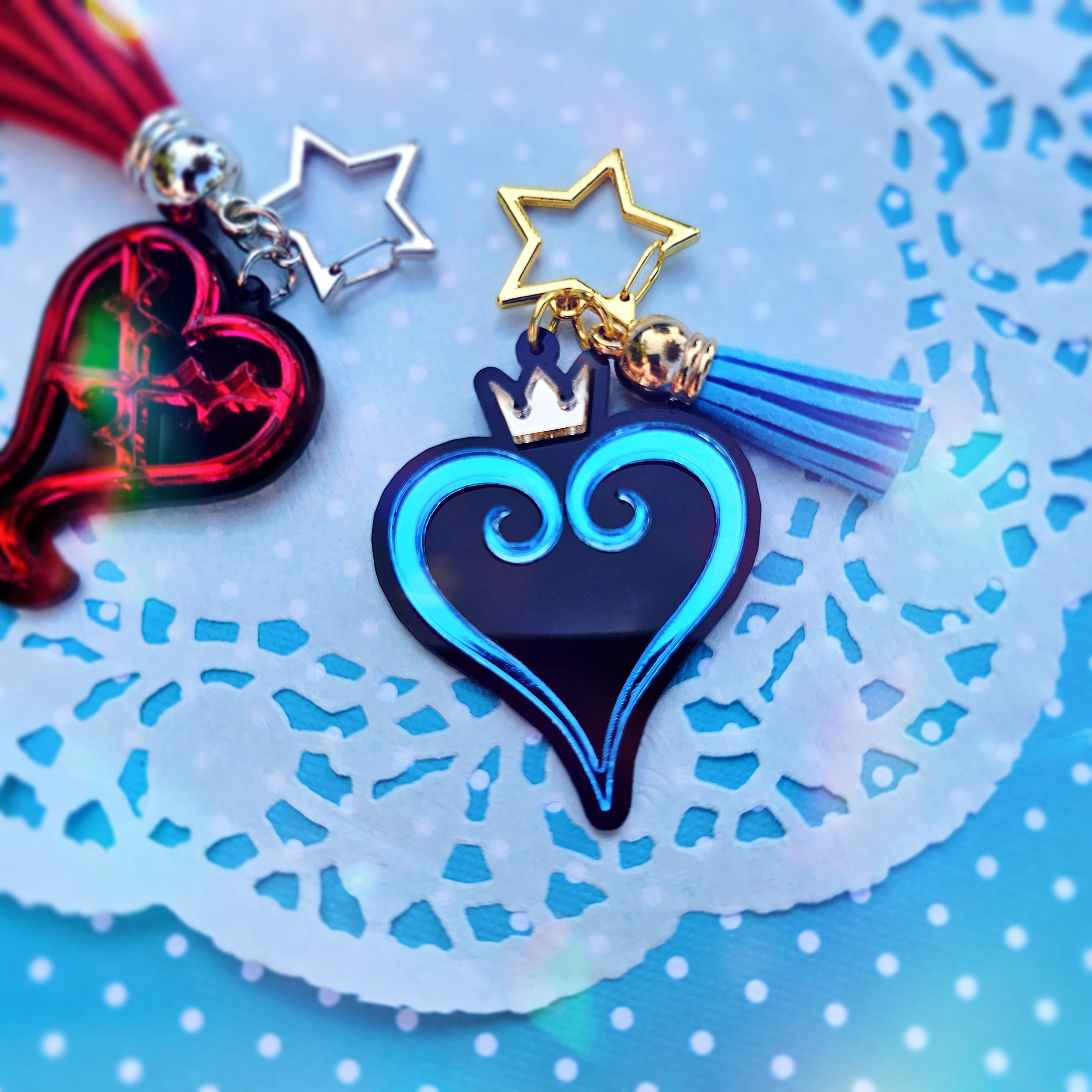Kingdom Hearts Keychain | Video Game Inspired Keychain | Heartless ...