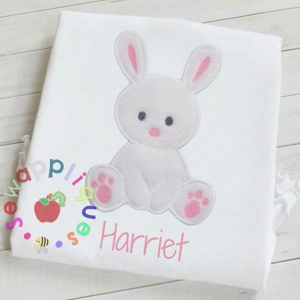 Bunny Applique - Etsy