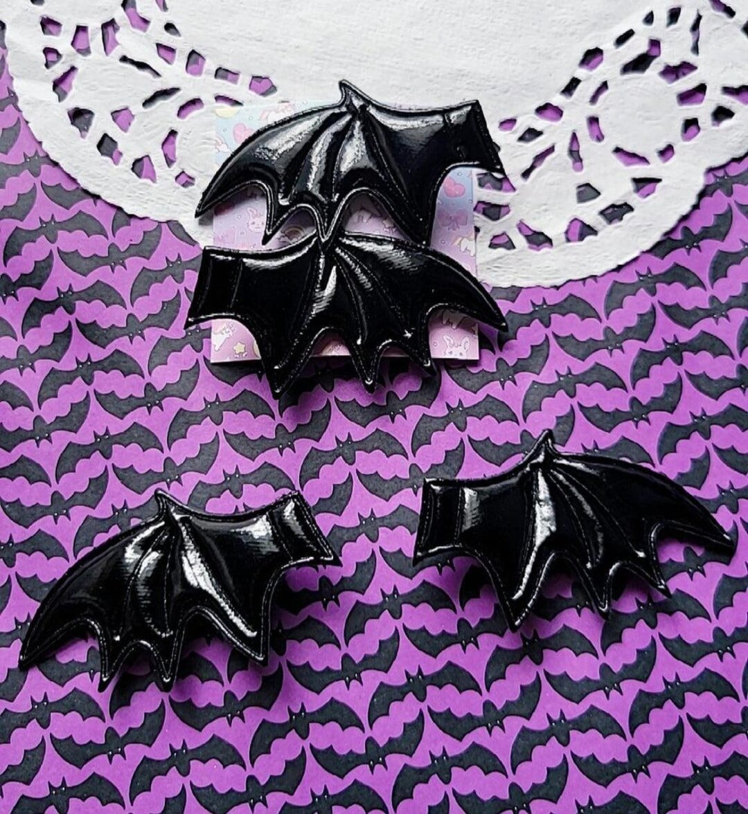 Bat Wing Hair Clips | Succubus Wings | Devil Wings | Demon Wings | Wing ...