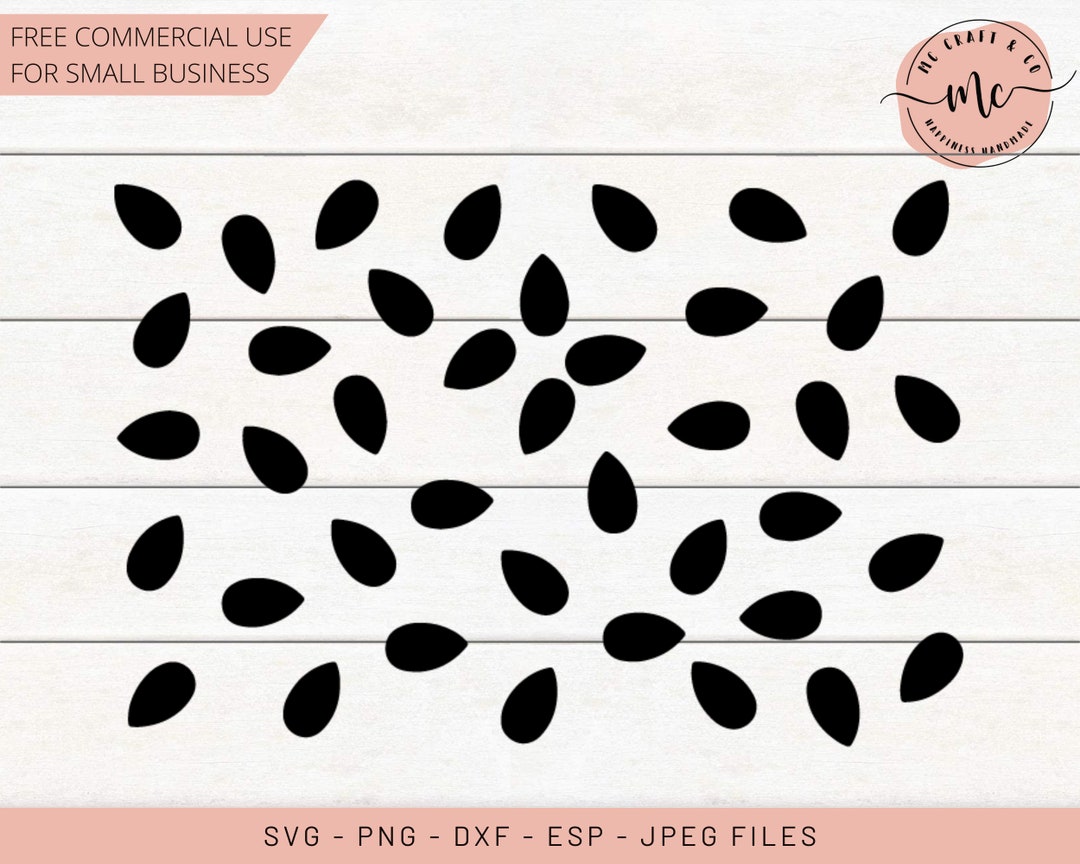 Watermelon Seeds Svg, Watermelon Svg, Watermelon Seeds, Seeds Svg ...