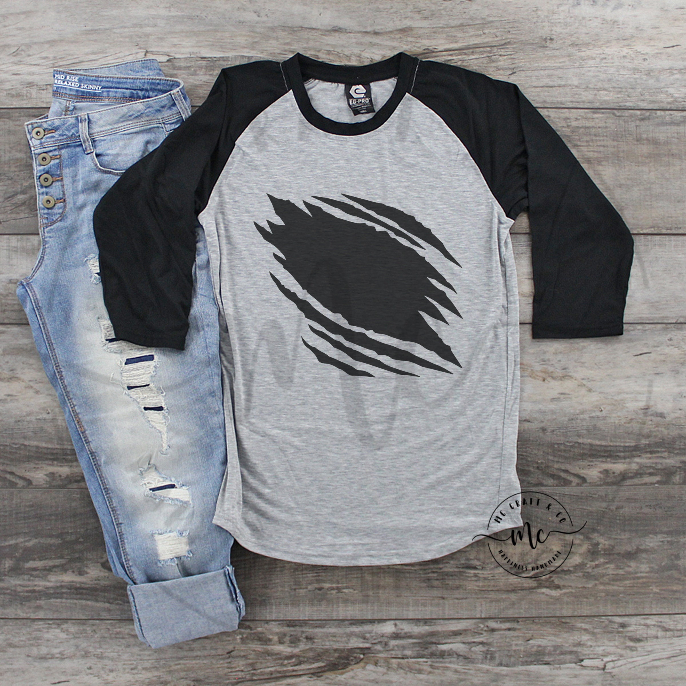 Ripped Shirt Ripped Scratches svg Rips Teared Shirt | Etsy