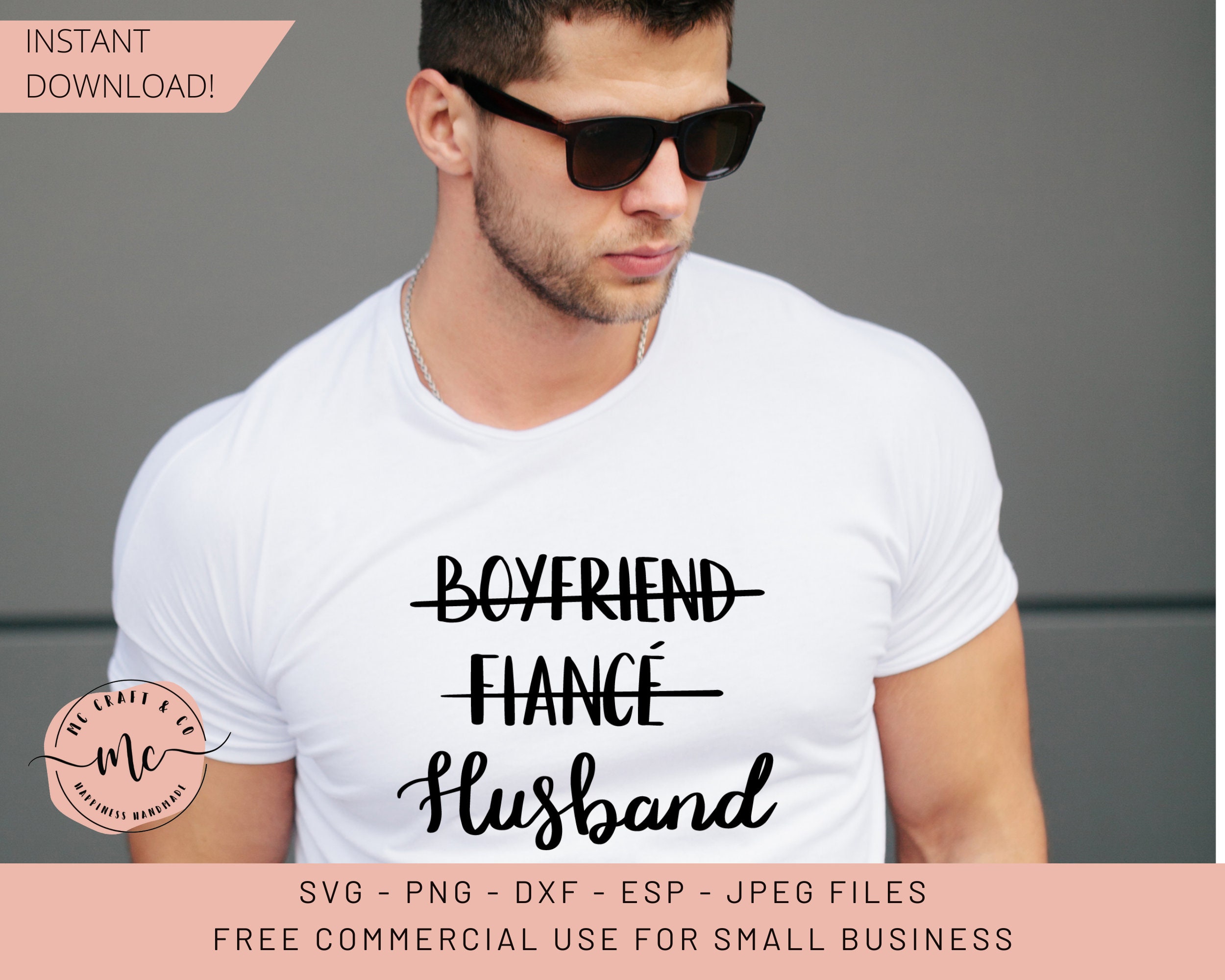 Boyfriend Fiance Husband SVG, Hubby Svg, Wedding, Wifey Svg, Bride Svg ...