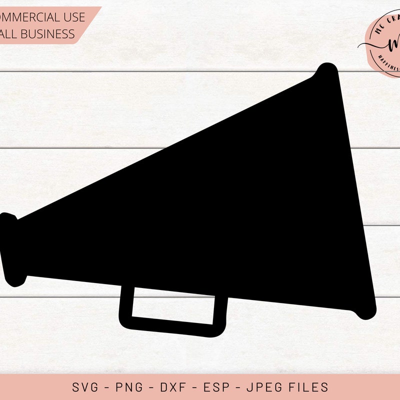 Cheer Megaphone Clipart - Etsy