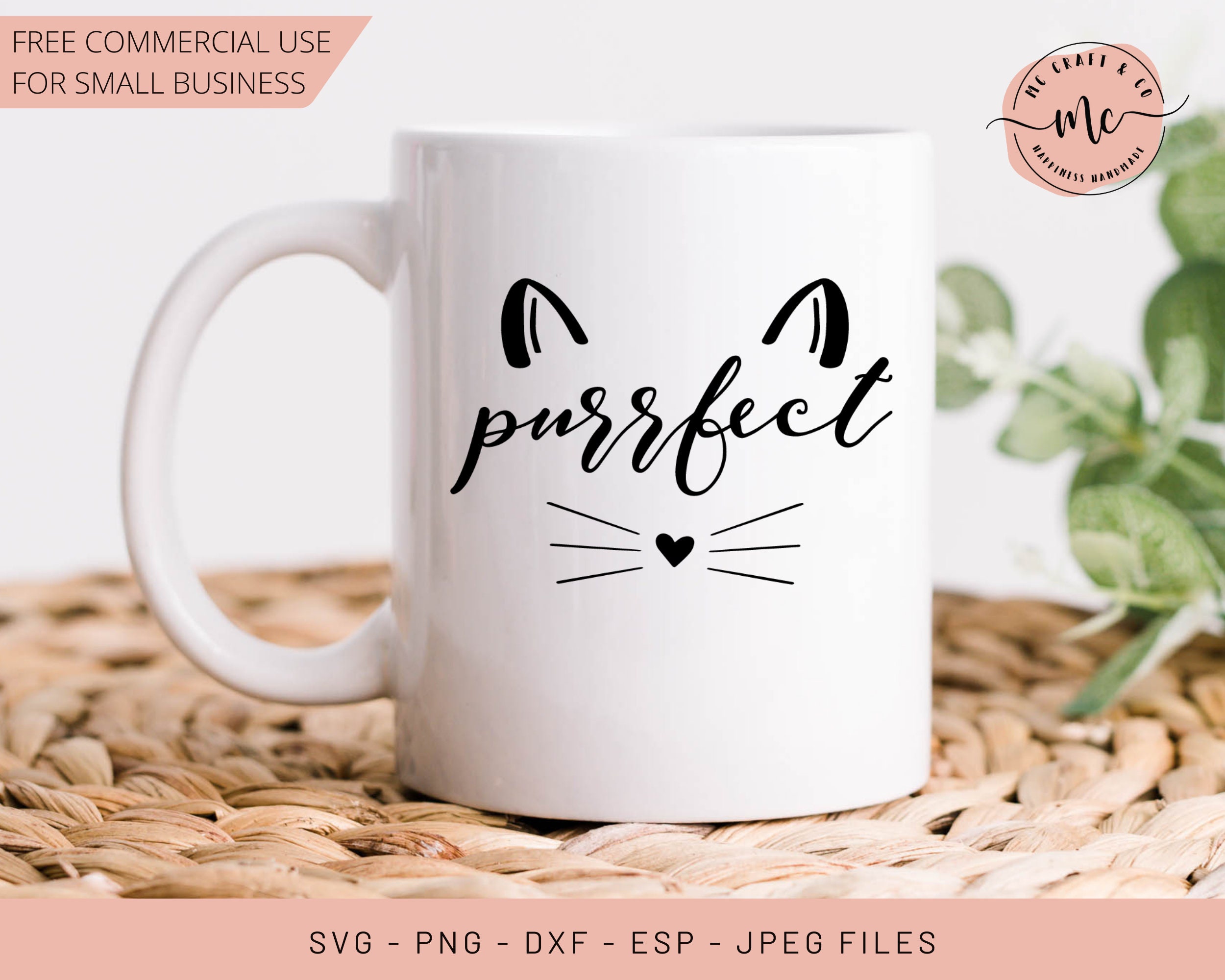 Purrfect Svg Cat Svg Kitten Svg Cat T-shirt Svg Cat Lover | Etsy