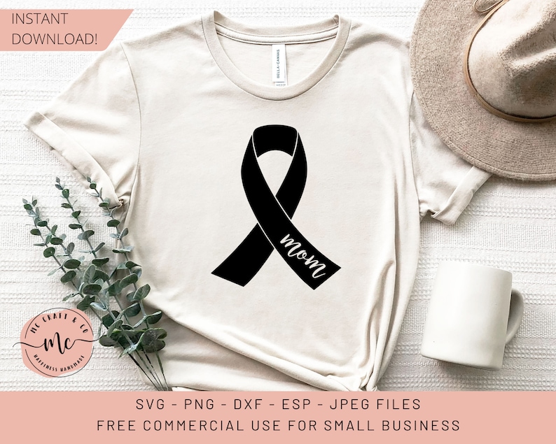 MOM Awareness Ribbon Svg Mom Ribbon SVG Awareness SVG Svg - Etsy