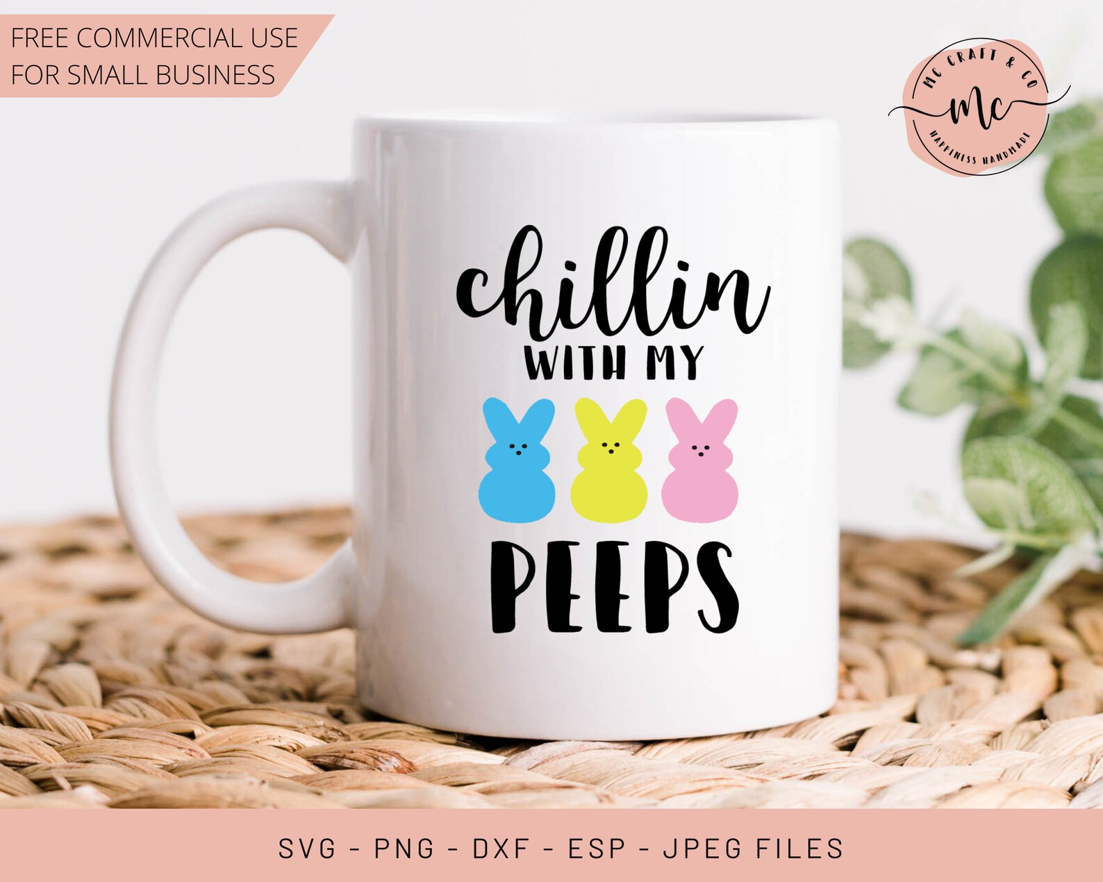 Chillin With My Peeps SVG Chilling Easter Cut File Easter - Etsy